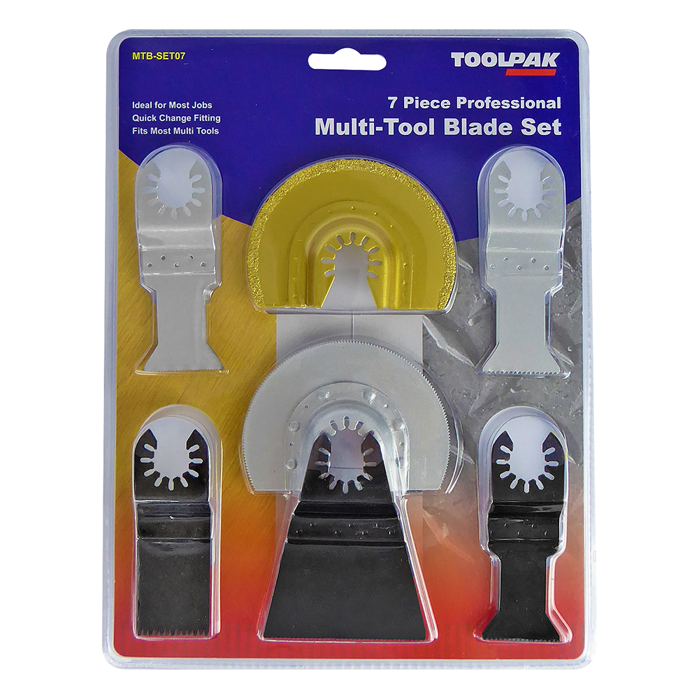 7-Piece Multi-Tool Blade Set